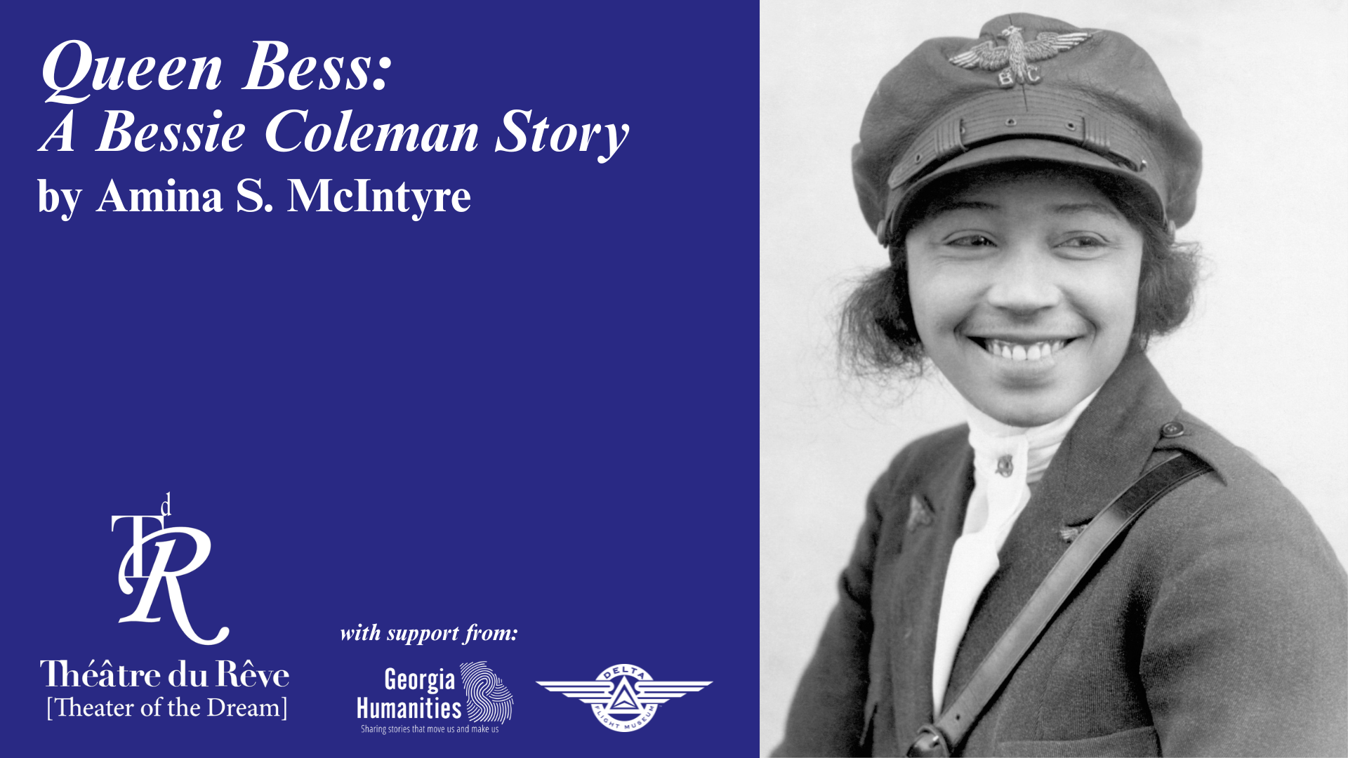 Reading and Discussion of Queen Bess | Delta Flight Museum | May 25, 4: ...